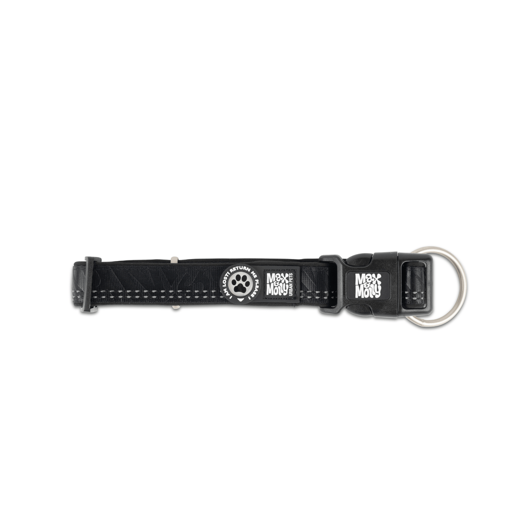 GOTCHA! Smart ID Collar - Matrix 2.0 Black – Max & Molly Urban Pets