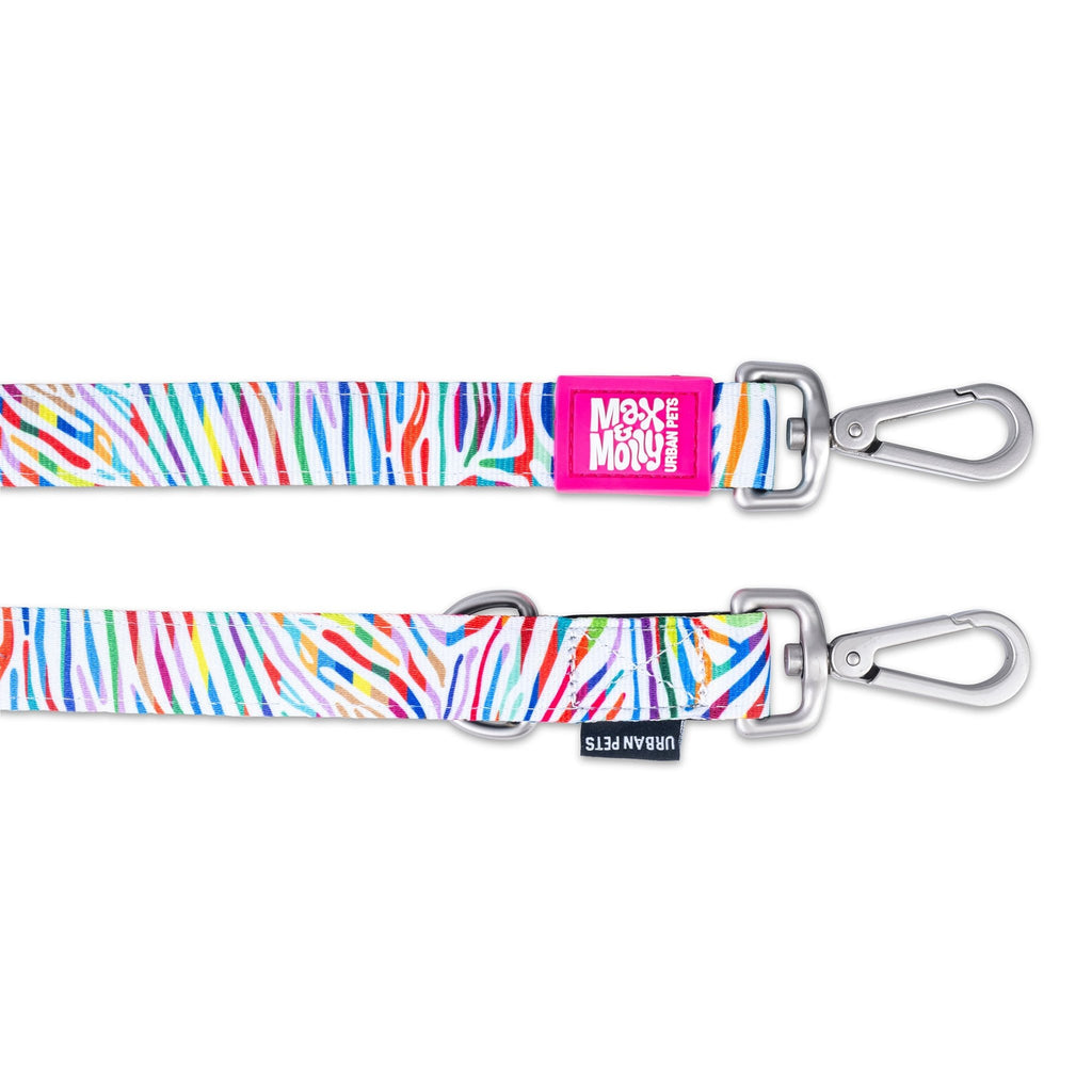 Multi Function Leash - Magic Zebra – Max & Molly Urban Pets