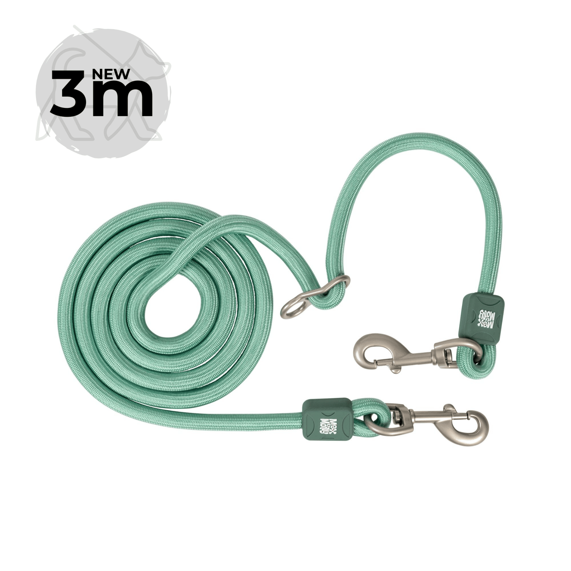 Rope Leash 3m Ø 10mm - Matrix 2.0 Jade – Max & Molly Urban Pets