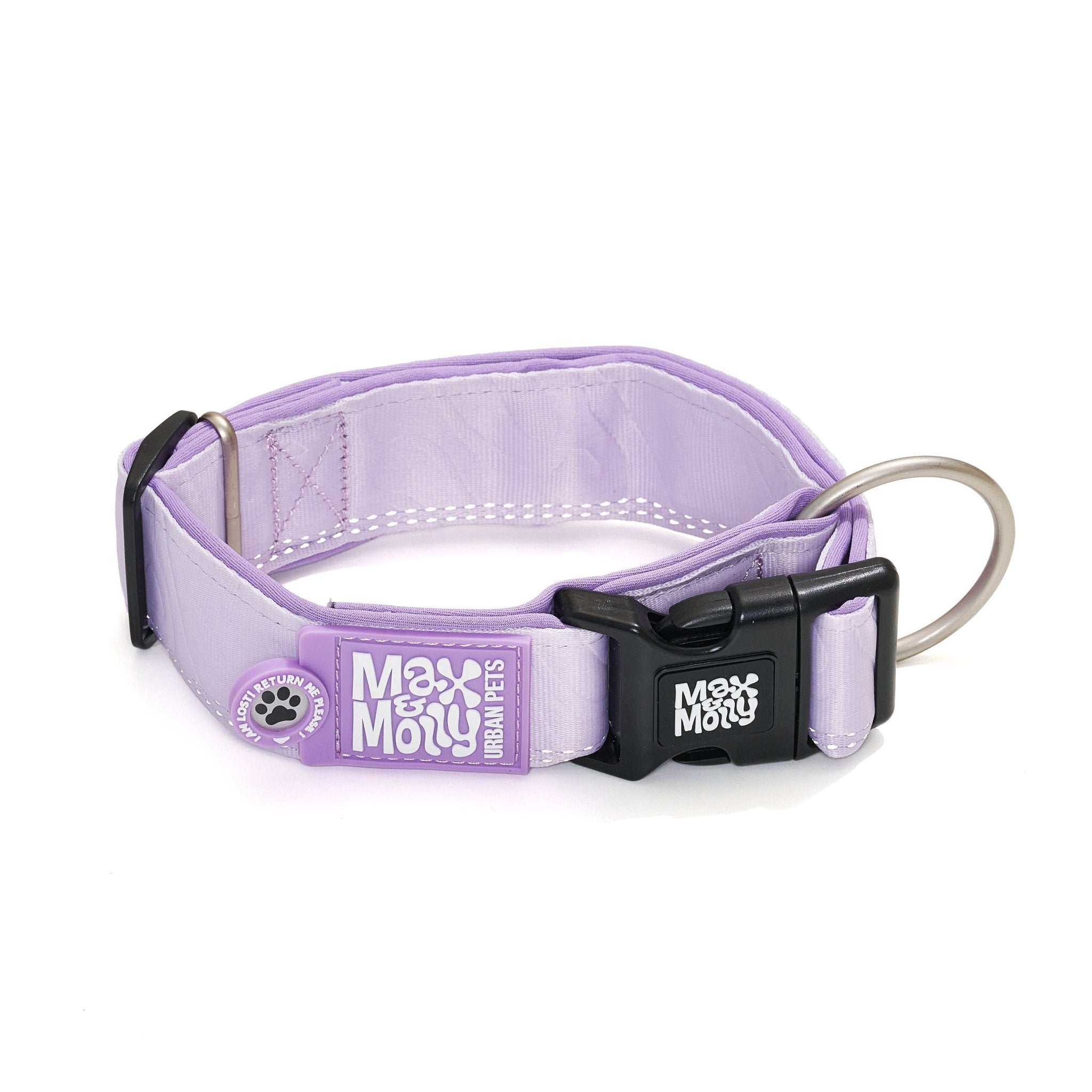 Smart ID Wide Collar - Matrix 2.0 Lavender – Max & Molly Urban Pets